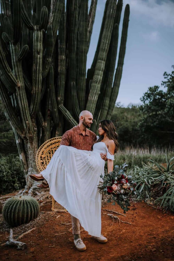Boho Bridal Session in Honolulu Hawaii | Anela Benavides Photography