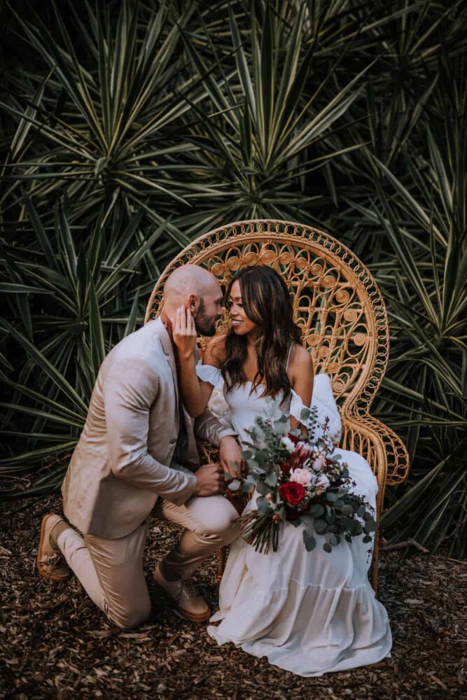 Boho Bridal Session in Honolulu Hawaii | Anela Benavides Photography