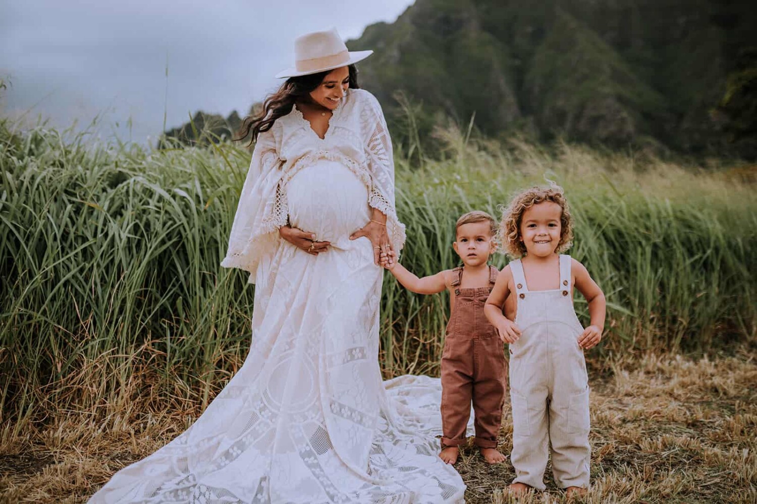 Hawaii Maternity Shoot at Kualoa Ranch, Oahu